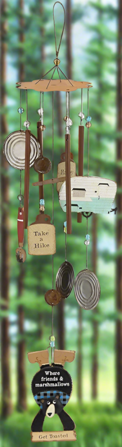 Bear Wind Chime – Rock Gardens